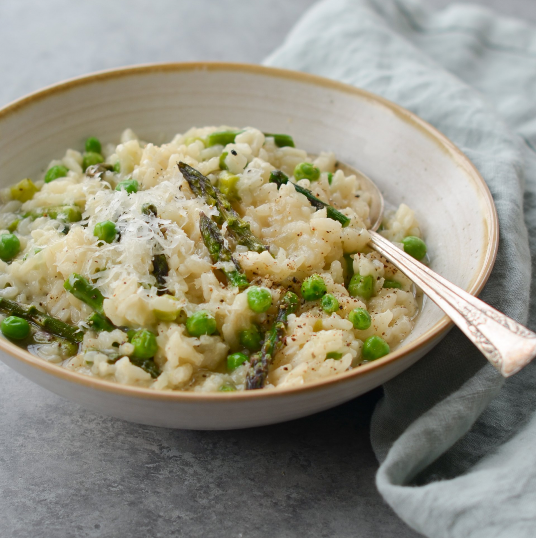 Asparagus Risotto - Seven Score Asparagus